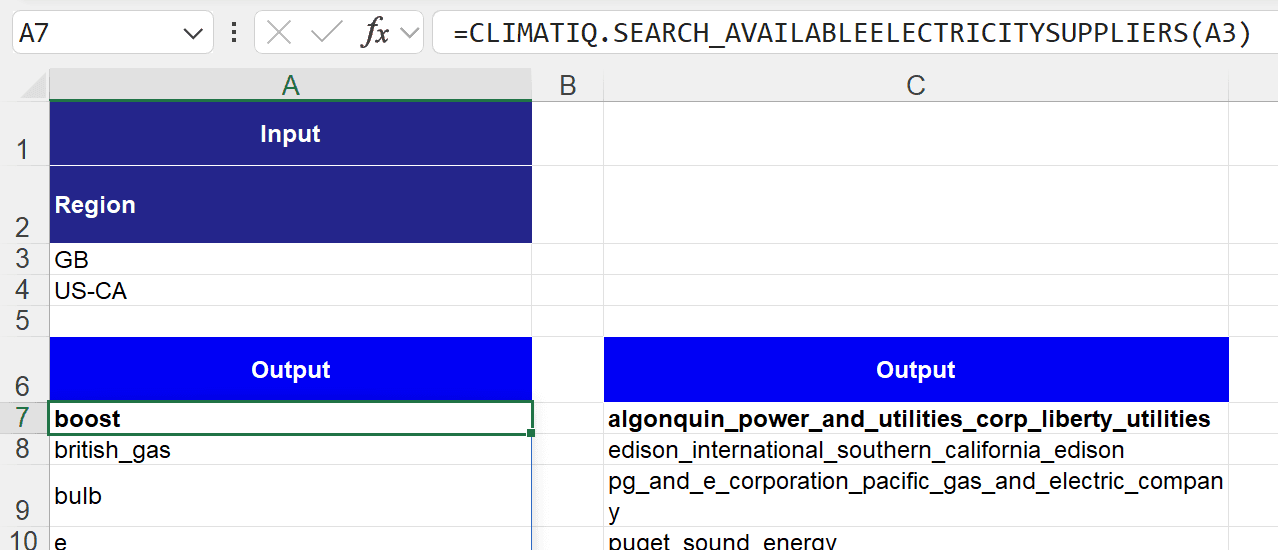 Guide to the Microsoft Excel Add-In - Climatiq API Reference ...